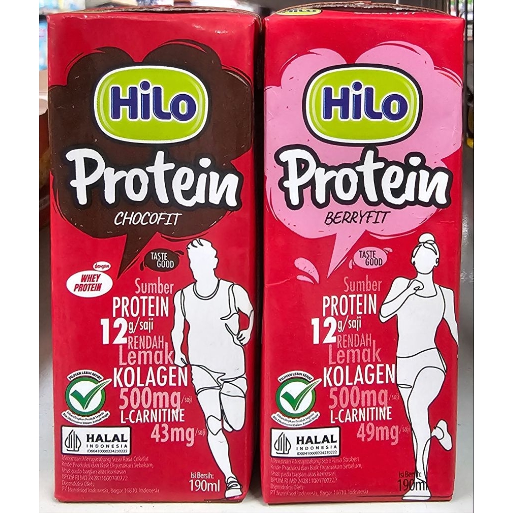Jual Hilo Protein Chocofit&Berryfit 190ml Tetrapack | Shopee Indonesia