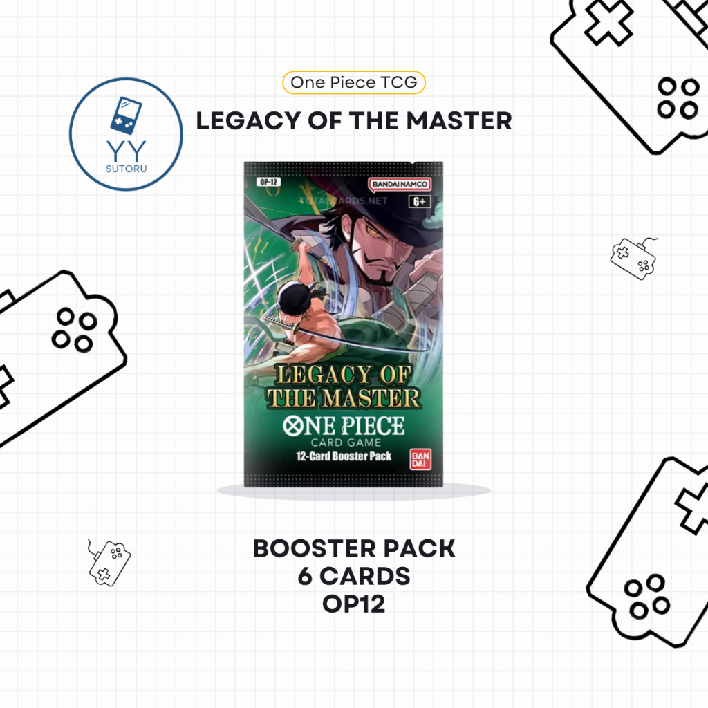 Jual One Piece TCG OP12 OP-12 Legacy of the Master Booster Pack Kartu One Piece TCG Sortiran ...