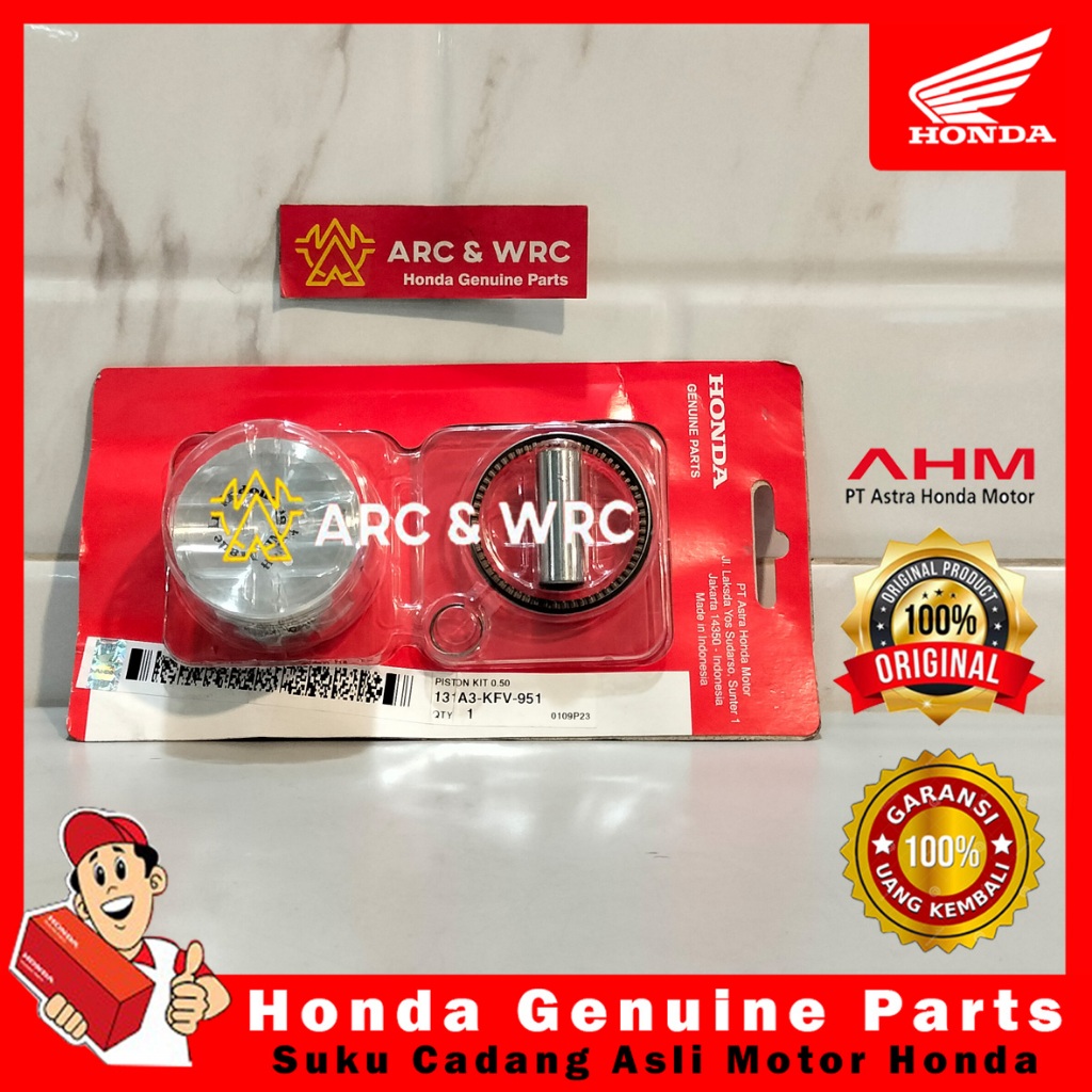 Jual Piston Seher Kit Satu Set Motor Honda Supra Fit New Supra Fit Revo ...