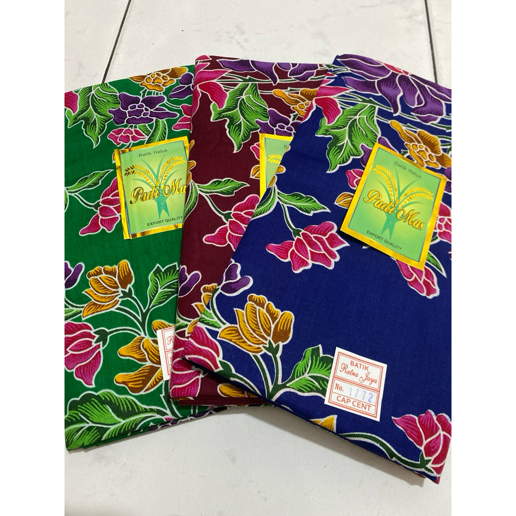 Jual KAIN PANJANG PADI MAS BATIK HALUS | Shopee Indonesia