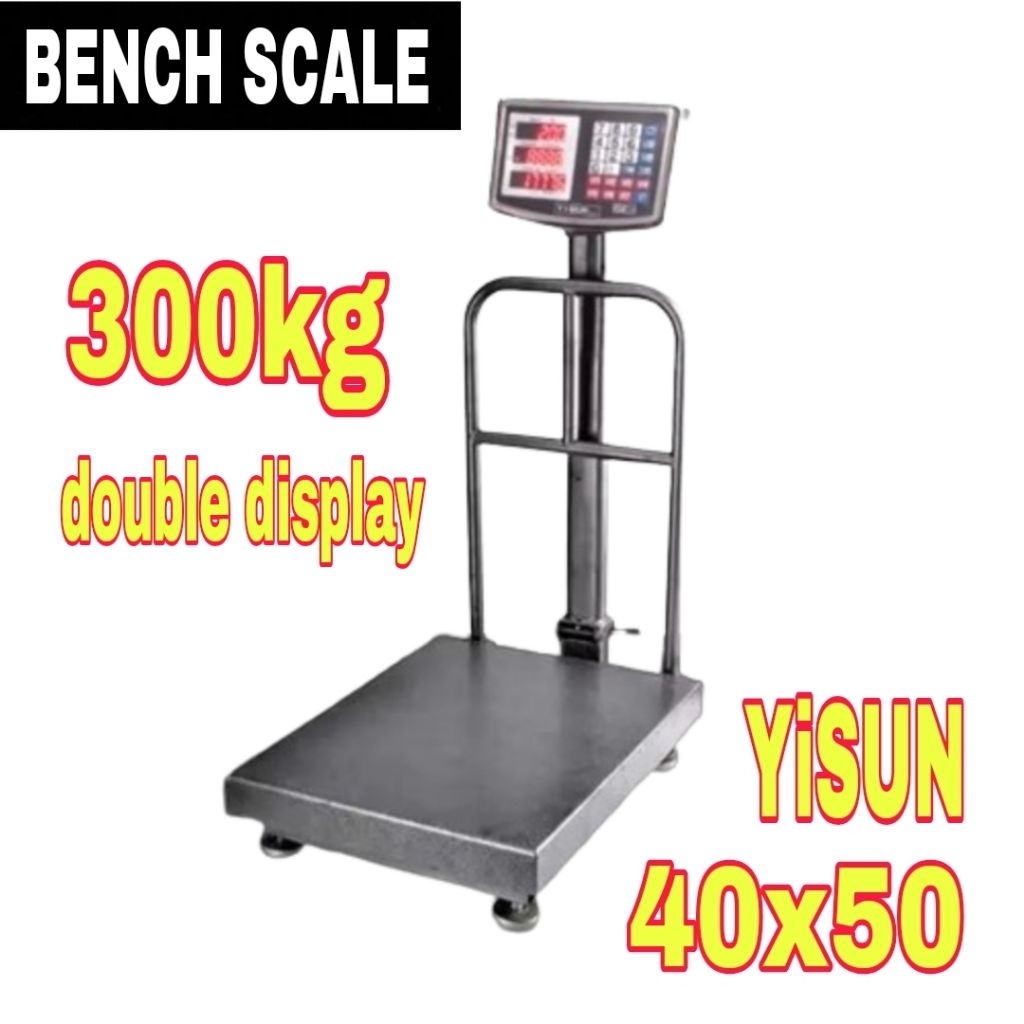 Jual TOP timbangan digital 40kg 100kg 150kg 200kg 300kg 500kg bench scale timbangan digital ...