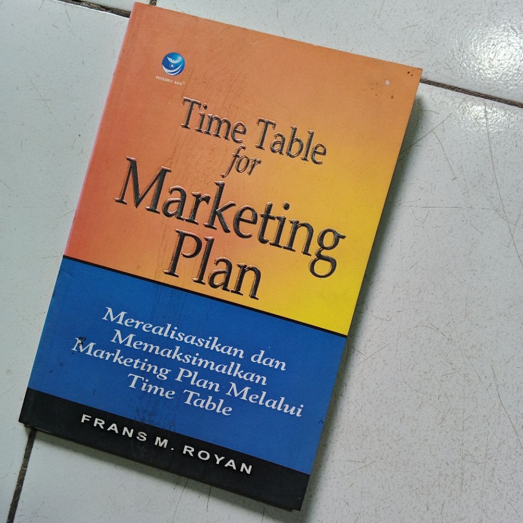 Jual Buku TIME TABLE FOR MARKETING PLAN | Shopee Indonesia