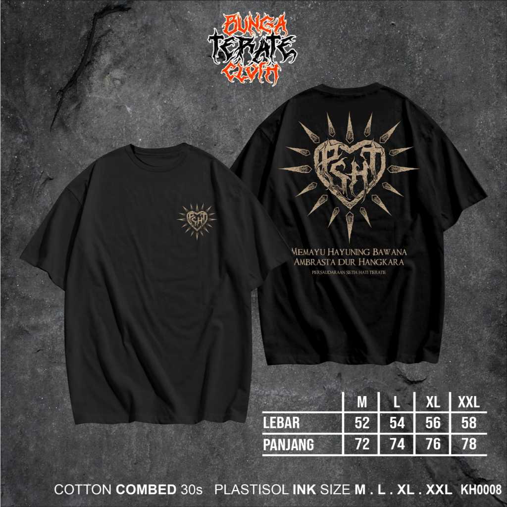 Jual T-ISHIRT BAJU PSHT SIMPEL KAYU KAOS SH TERATE TERBARU | Shopee ...