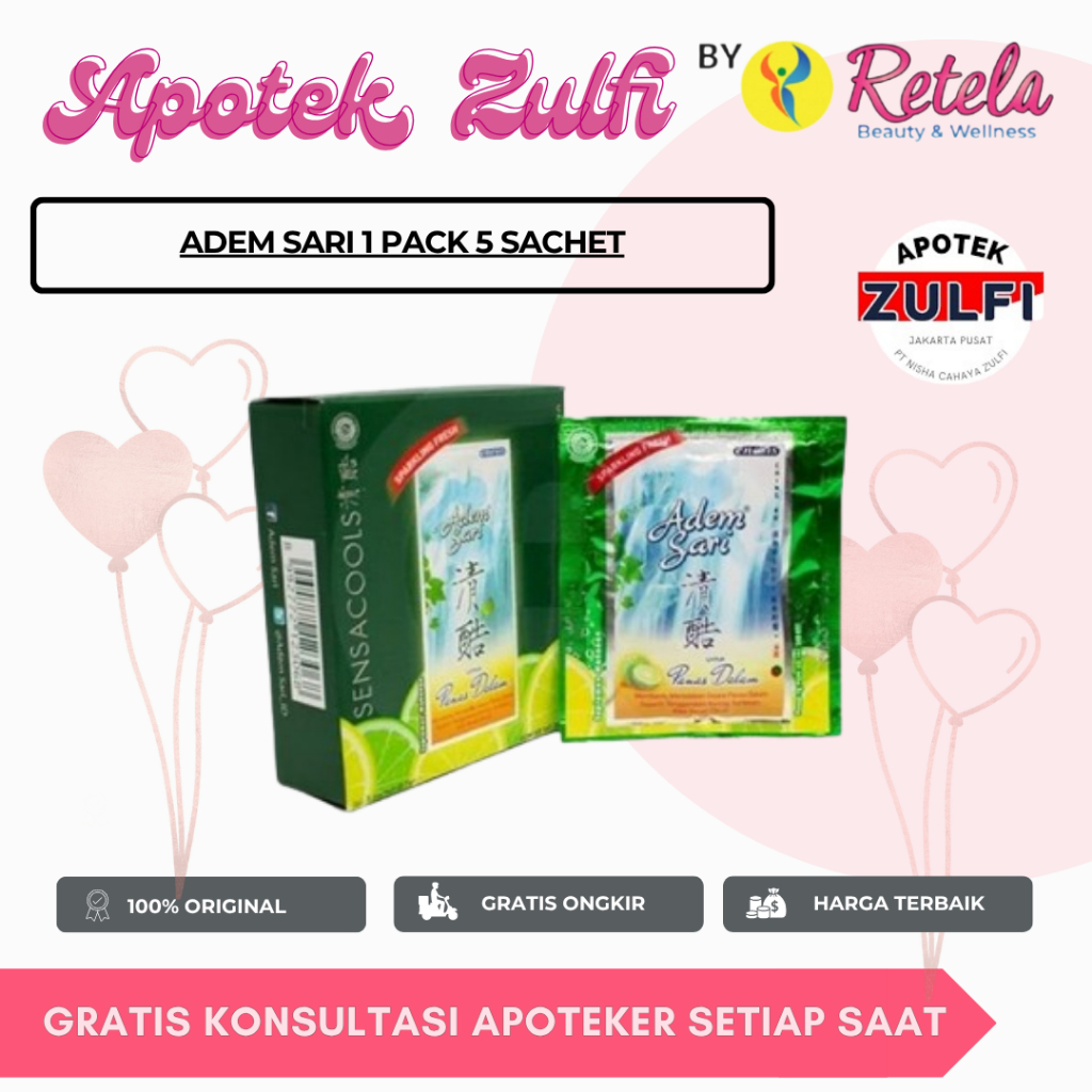 Jual ADEM SARI 1 PACK 5 SACHET | Shopee Indonesia