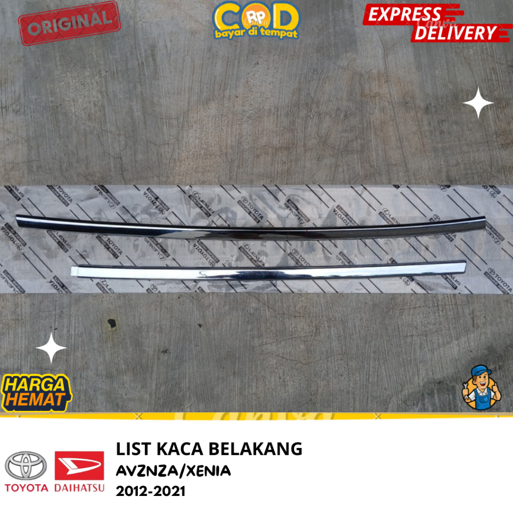 Jual LIST KACA BELAKANG / LIST KACA BAGASI MOBIL ALL NEW AVANZA XENIA ...