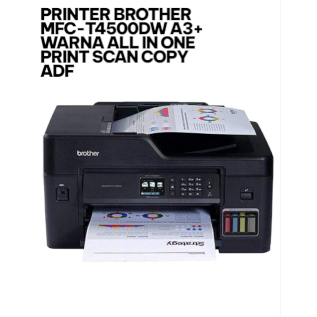 Jual Printer A3 Brother MFC-T4500DW Ink Tank/Print DUPLEX | Shopee ...