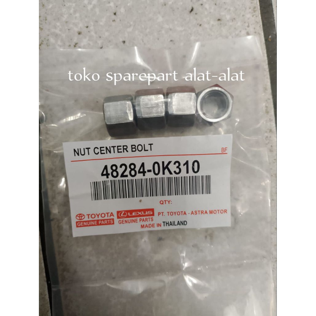Jual 48284-0K310 Nut Center Bolt Sparepart Toyota Hilux | Shopee Indonesia