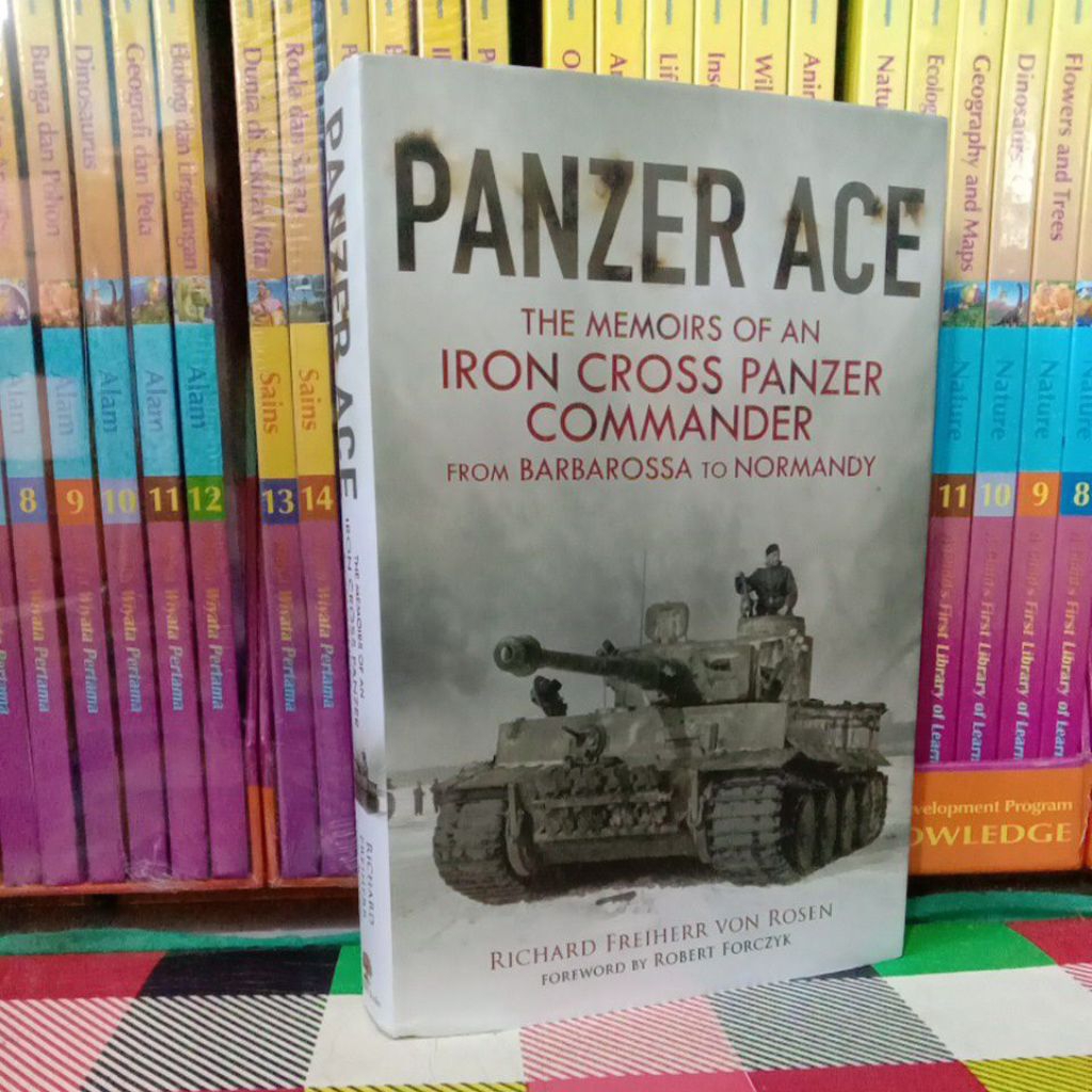 Jual BUKU TENTANG PERANG PANZER ACE THE MEMOIRS OF AN IRON CROSS PANZER ...