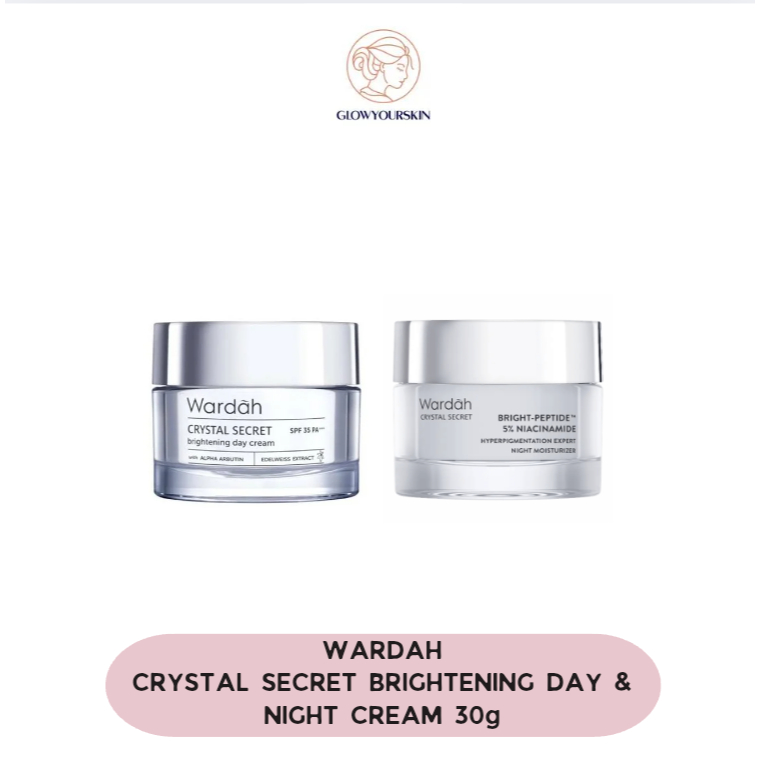 Jual Wardah Crystal Secret Day & Night Moisturizer 30GR | Shopee Indonesia