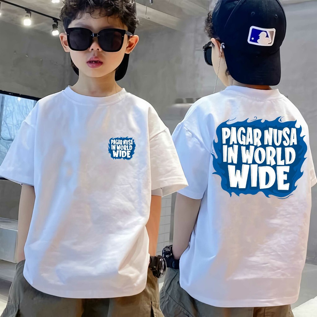 Jual Kaos Anak PAGAR NUSA 1986 PN In World Wide / Kaos Distro Simple ...
