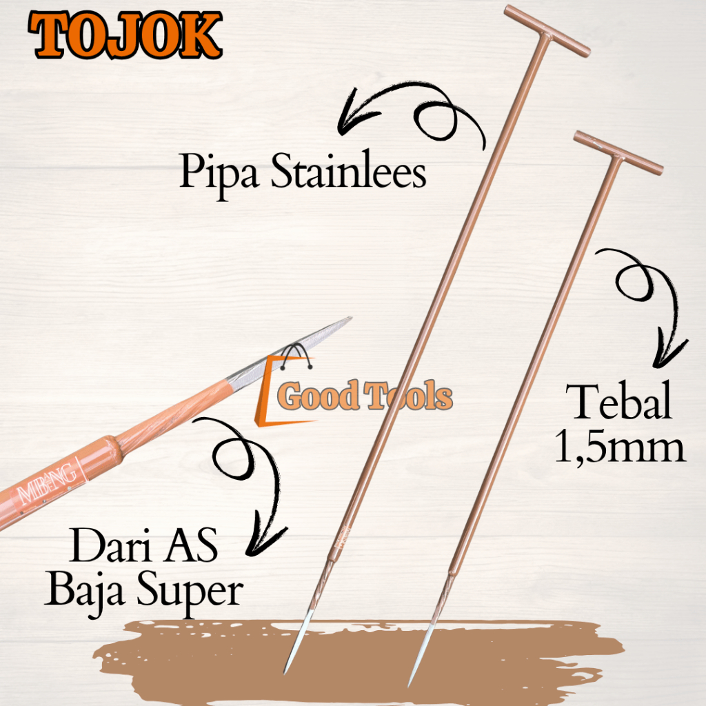 Jual tojok sawit Pipa Stainlees Tebal 1,5mm/ Mata Tojok Dari As Baja ...