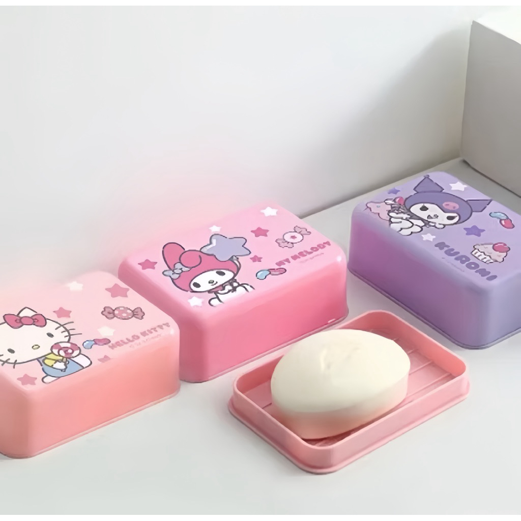Jual MINISO Tempat Sabun Batang Karakter Sanrio Mikko Disney Lotso ...