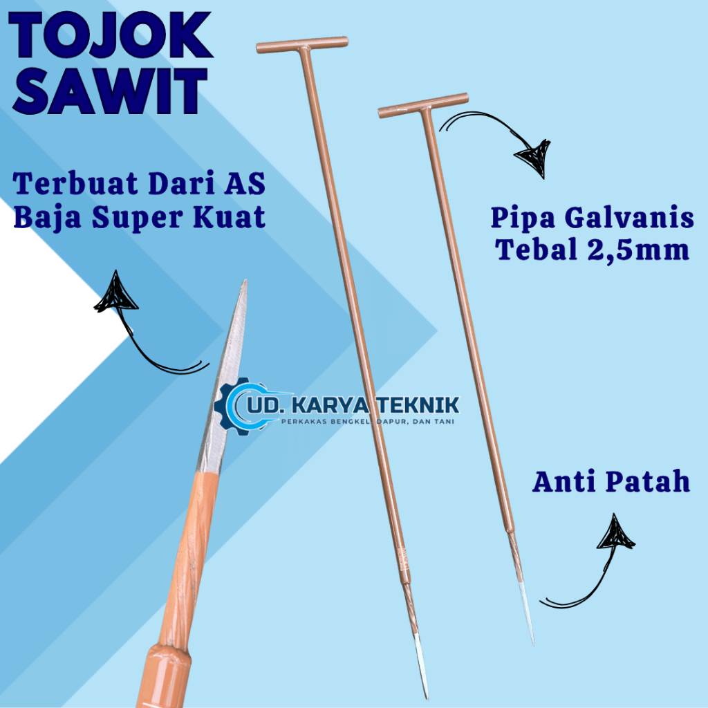 Jual tojok sawit Pipa Galvanis Tebal 2,5mm/ Mata Tojok Dari As Baja ...