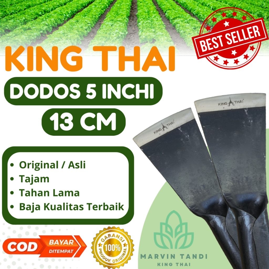 Jual Dodos Sawit King Thai 5 Inci (13 cm) - Alat Panen Sawit Tajam ...