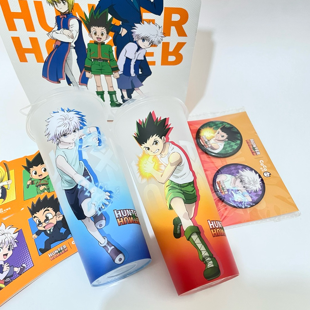 Jual OFFICIAL MERCHANDISE [ HUNTER X HUNTER ] COCO x HUNTERXHUNTER COLLABORATION DRINK SET ...