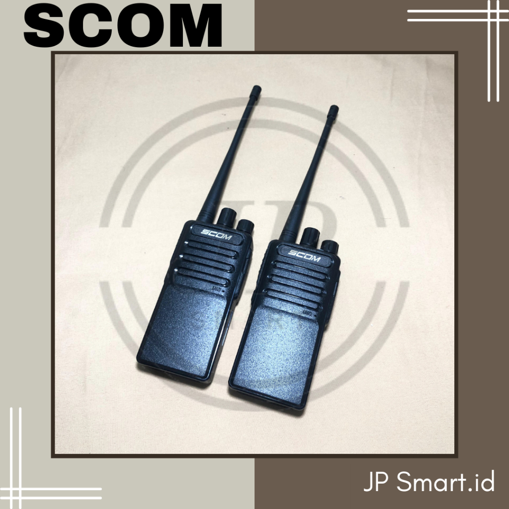 Jual Scom Ht 888s Pro Walkie Talkie Uhf 3000Mah 5Watt (1 box isi 2 Ht ...