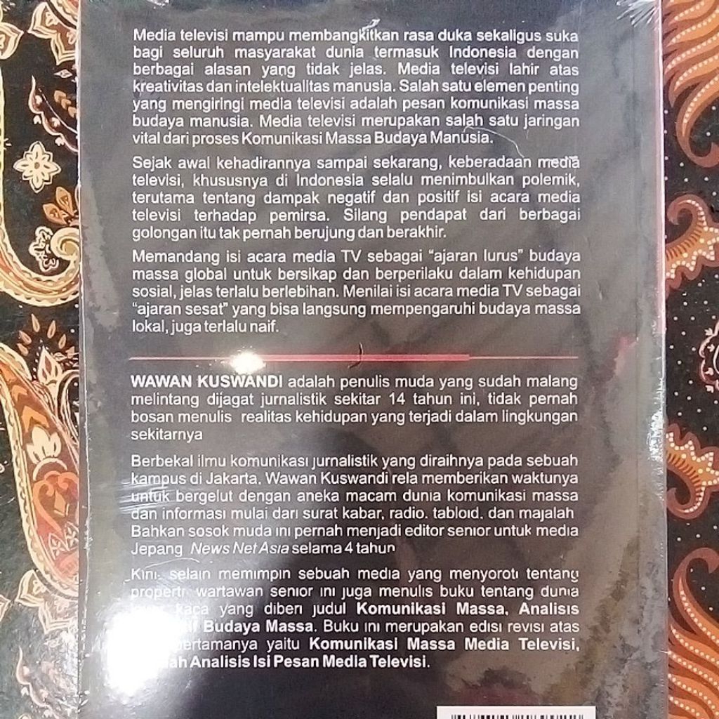 Jual Original | Buku KOMUNIKASI MASSA (Analisis Interaktif Budaya Massa ...