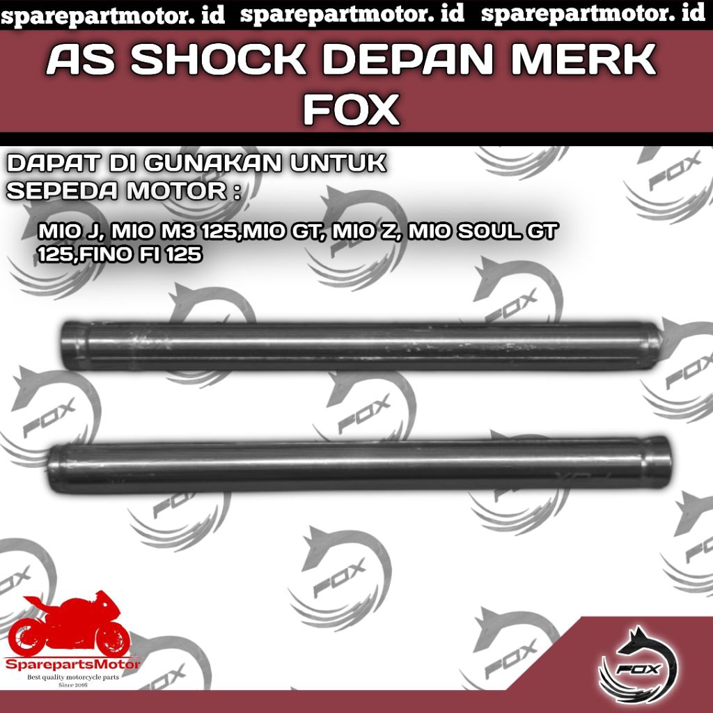 Jual AS SHOCK MIO J/M3/GT/Z/SOUL GT/FINO 125 FI MERK FOX | Shopee Indonesia