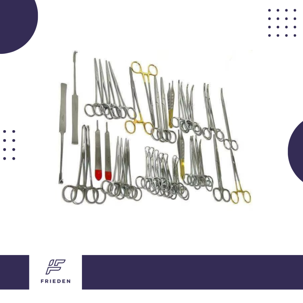 Jual Instrument Set 38Pcs General Cardiac Basic Surgery Major ...