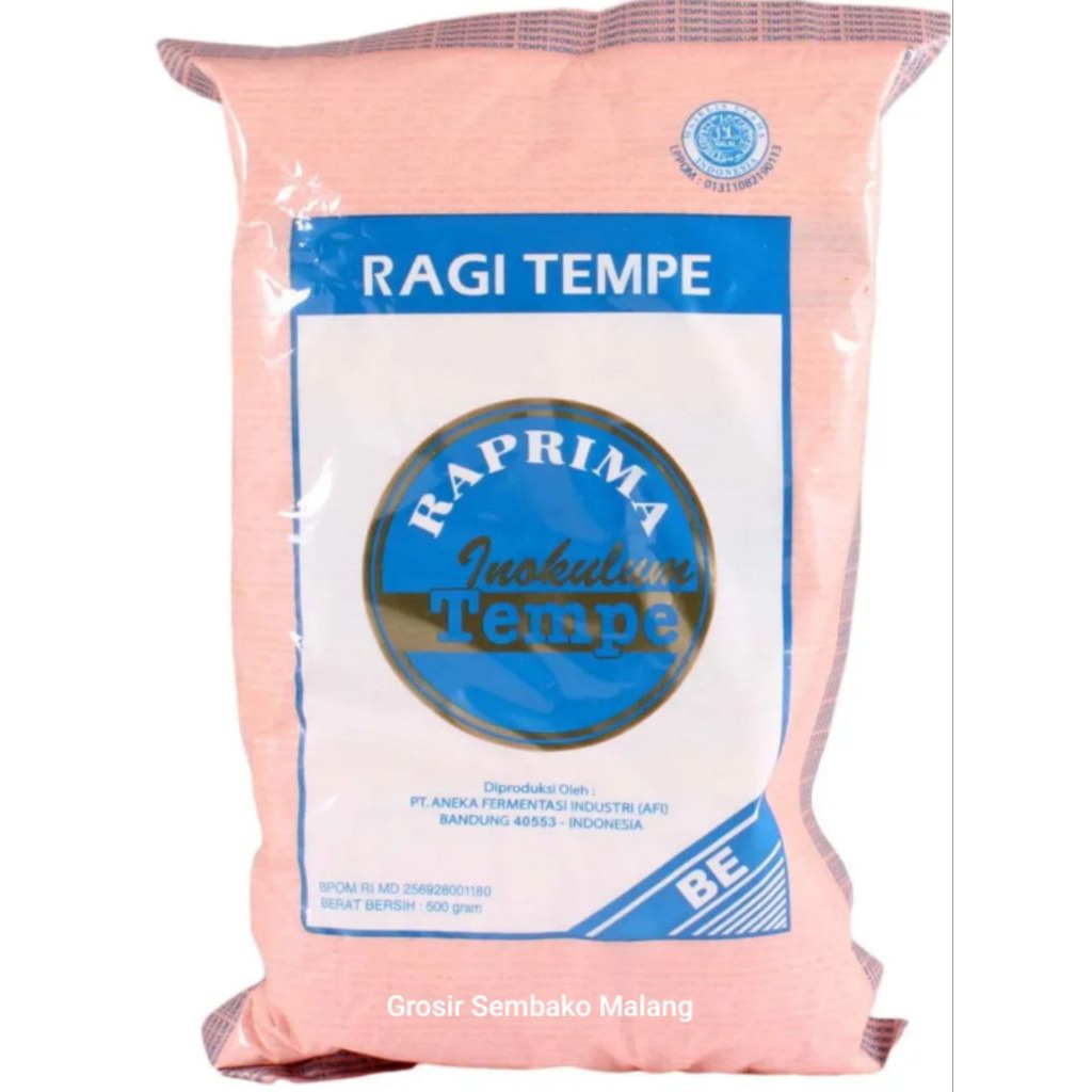 Jual Ragi Tempe Raprima 500gr [ Barang selalu baru ] / Ragi Tempe ...