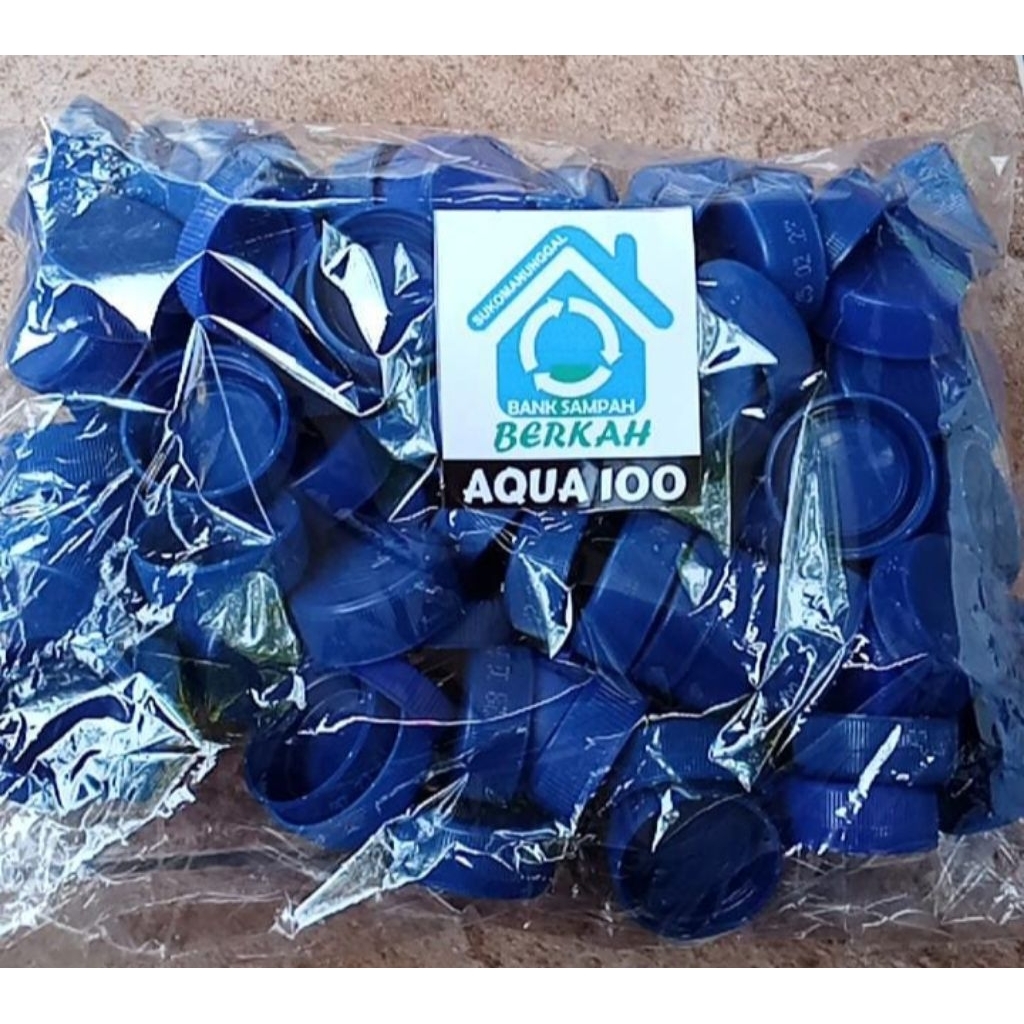 Jual Tutup botol bekas (Aqua,club, lemineral) isi 100pc | Shopee Indonesia