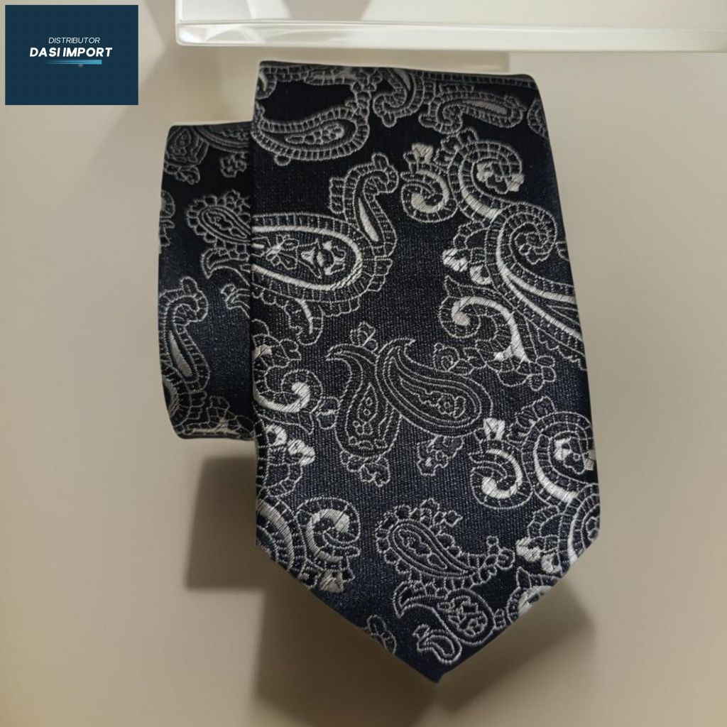 Jual Dasi Pria Dasi Panjang Ikat Manual Dasi Motif Batik Hitam Ukuran ...