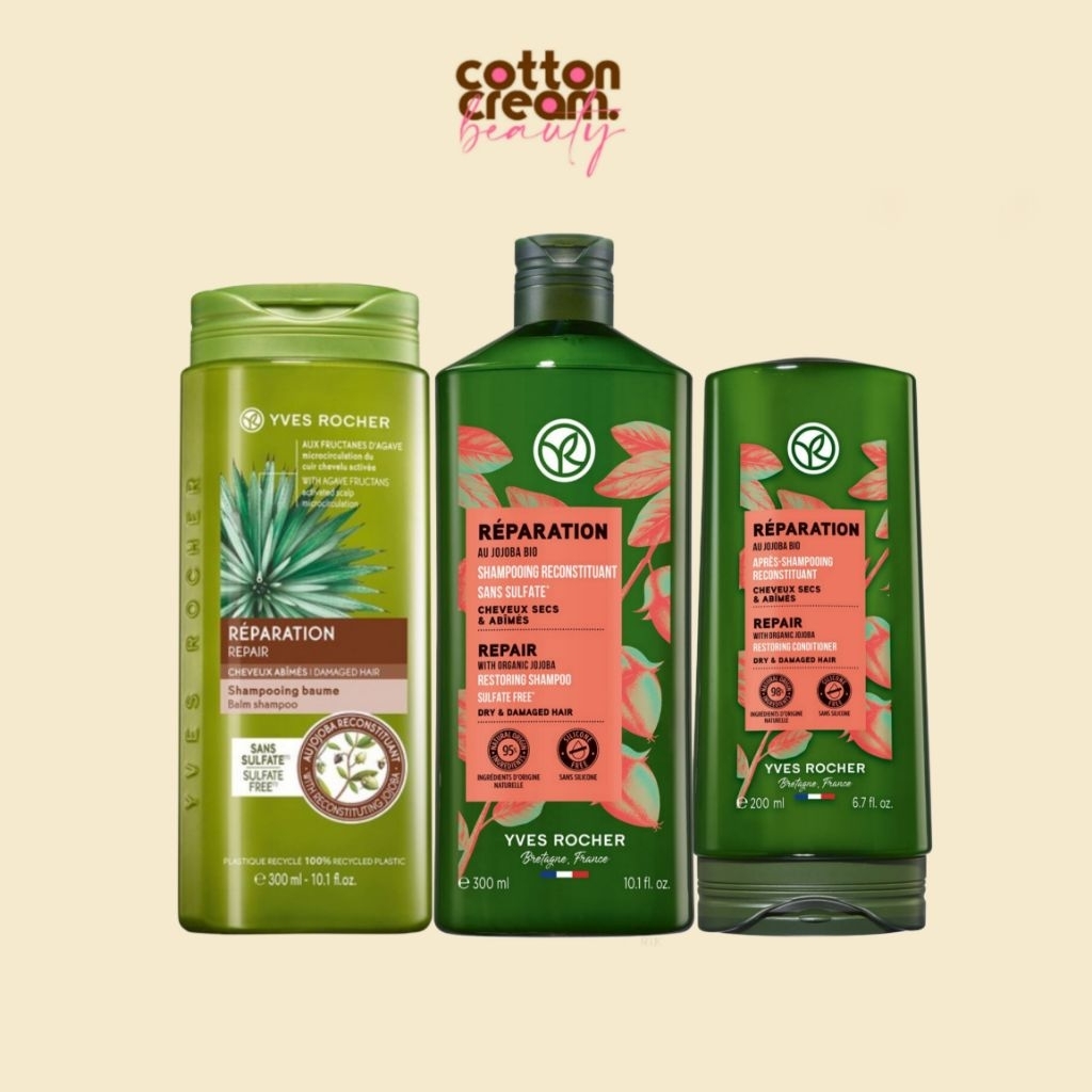 Jual Yves Rocher Repair Shampoo & Conditioner | Shopee Indonesia