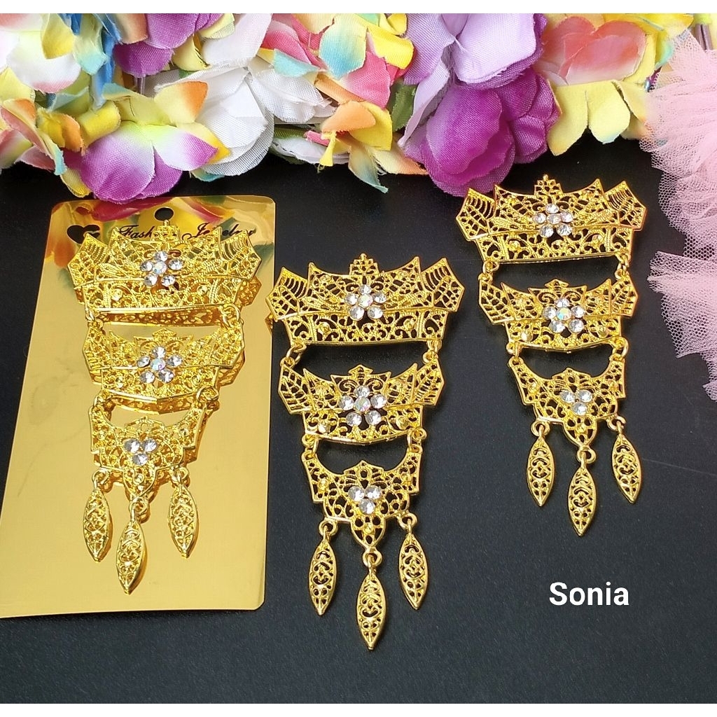 Jual 3pcs Bros rumah gadang susun 3//Bros kebaya//Bros minang susun 3 ...
