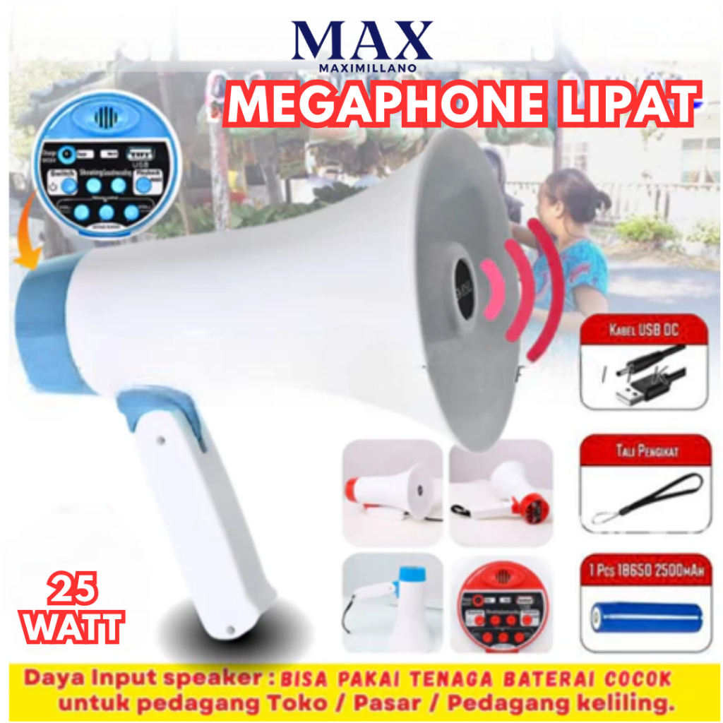 Jual Toa Megaphone Lipat jarak 400m | Toa/Pengeras Suara Berguna Untuk ...