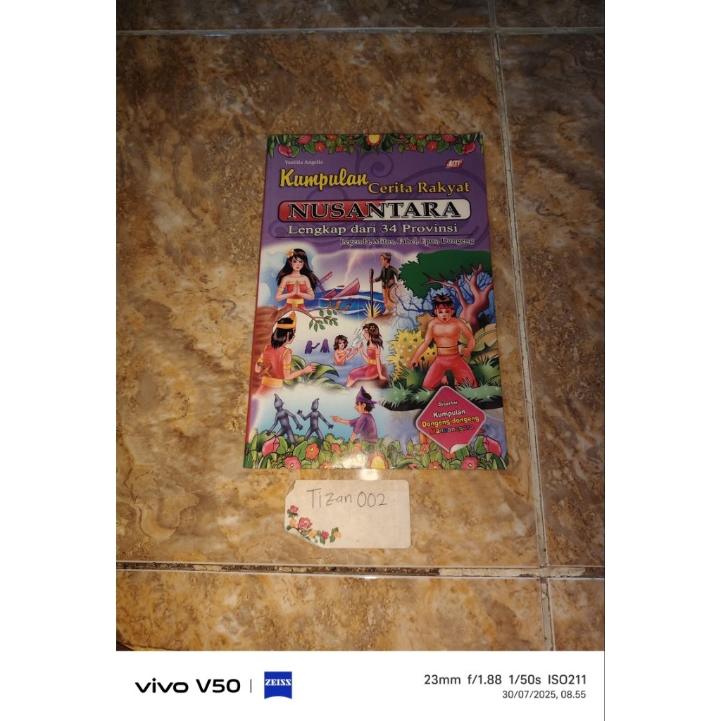 Jual Buku Kumpulan Cerita Rakyat Nusantara Lengkap dari 34 Provinsi Legenda Mitos Fabel Epos ...