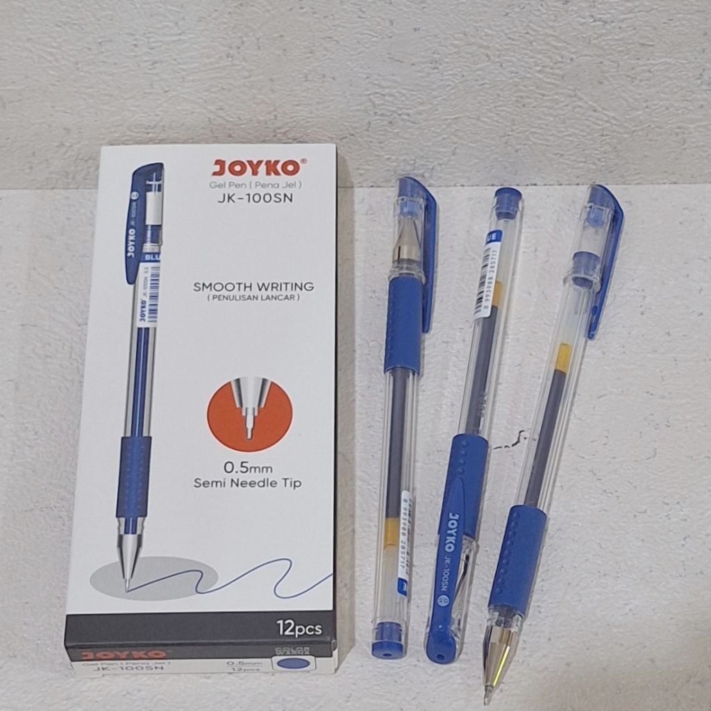 Jual PULPEN GELL JK-100SN/ PERGROS ISI 12 PAK | Shopee Indonesia