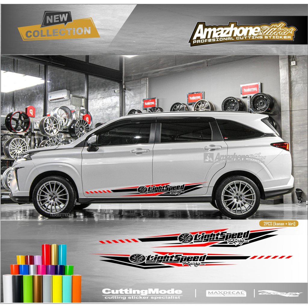 Jual Sticker All New Avanza Veloz Xenia 2022 2023 Body Sticker | Shopee ...