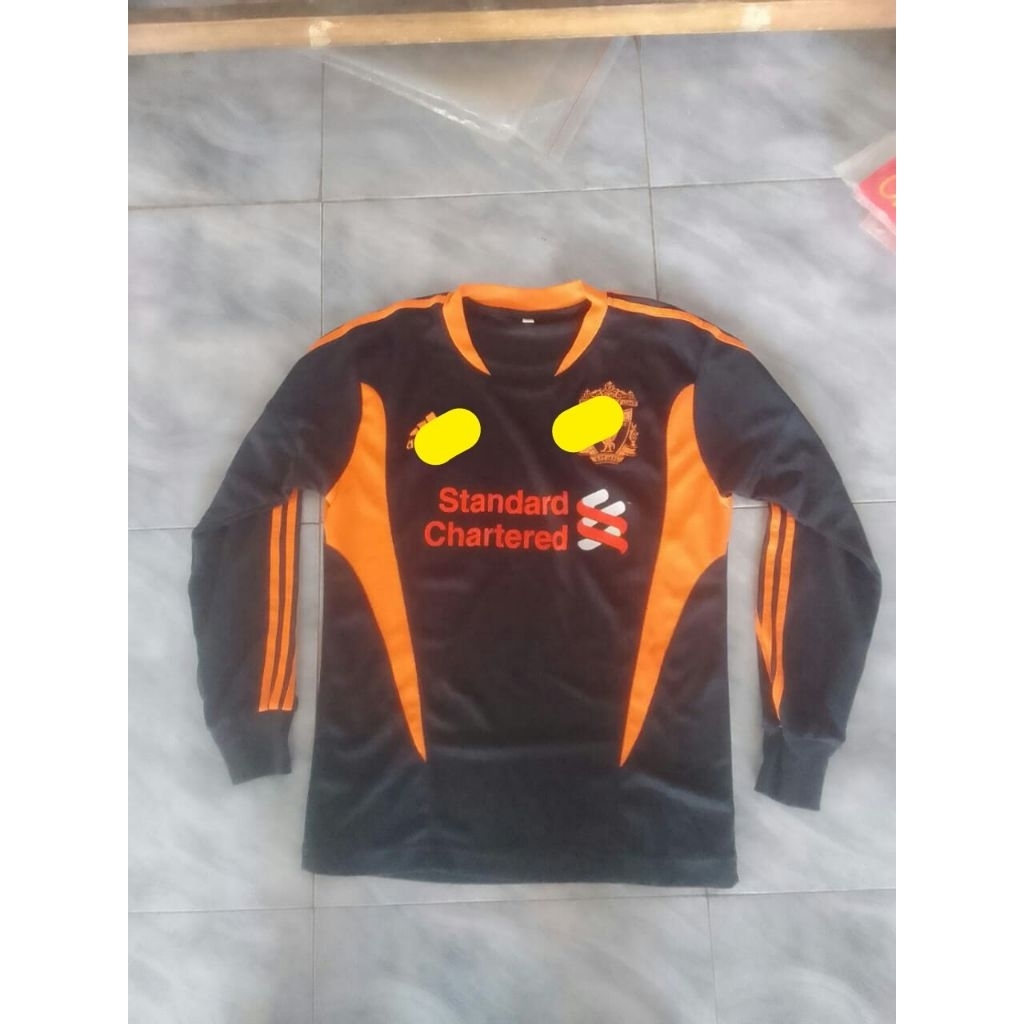 Jual LivErPool GK hitam(Oren) LS | Shopee Indonesia