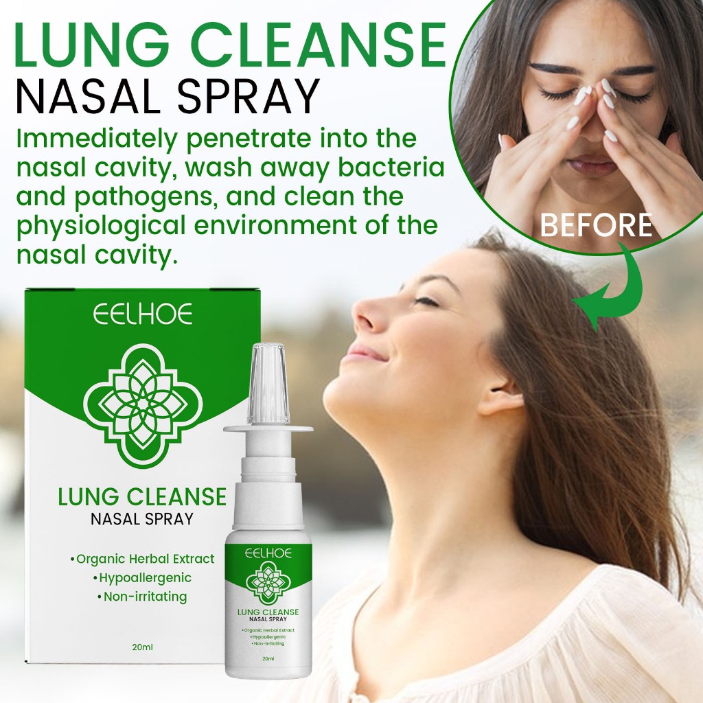 Jual EELHOE Herbal Nasal Spray 20ml Chronic Nasal Care Function Relieve ...