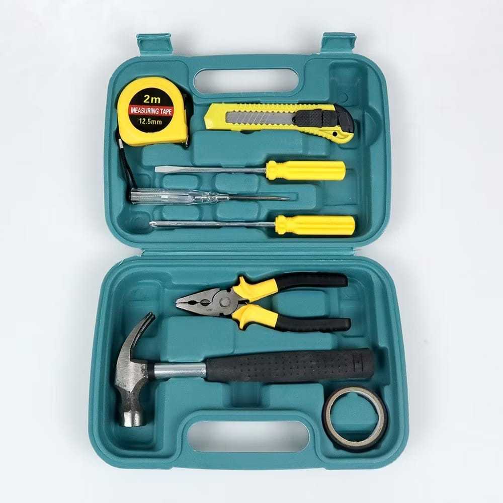 Jual {OTU} Tool Kit Alat Perkakas Tukang Set 8 in 1 / Tool Kit Perkakas ...