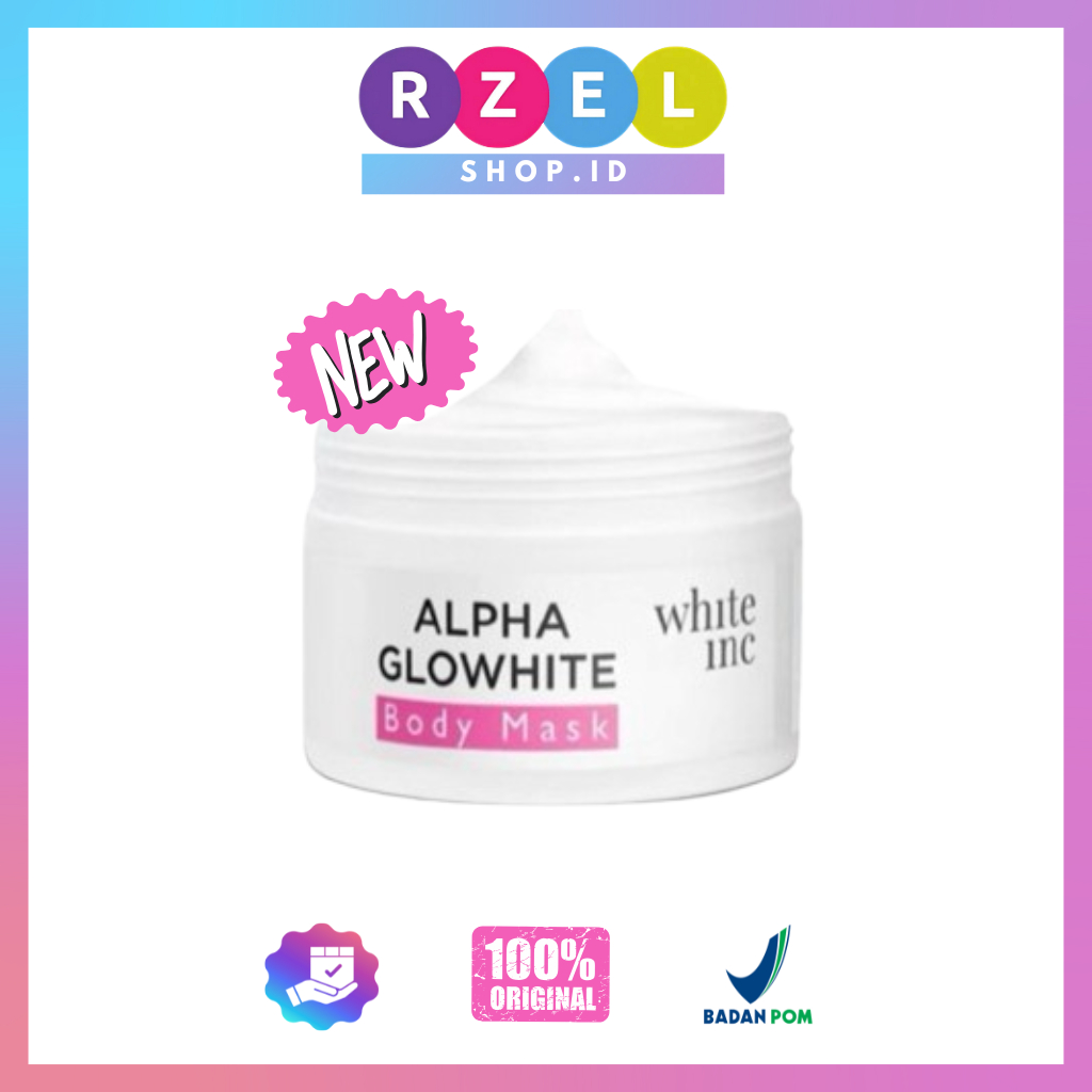 Jual WHITE INC Alpha Glowhite Body Mask Whitening & Moisturizing (RZEEL ...