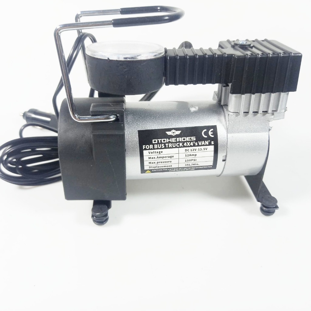 Jual KOMPRESOR POMPA BAN ANGIN LISTRIK 150PSI DC 12v Mini Portable Air ...