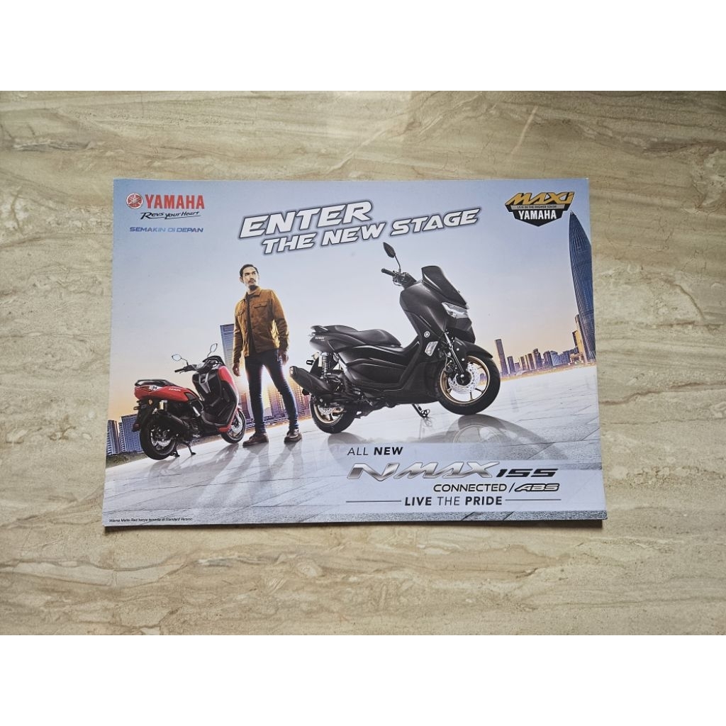 Jual brosur katalog motor yamaha nmax 155 2020 leaflet | Shopee Indonesia