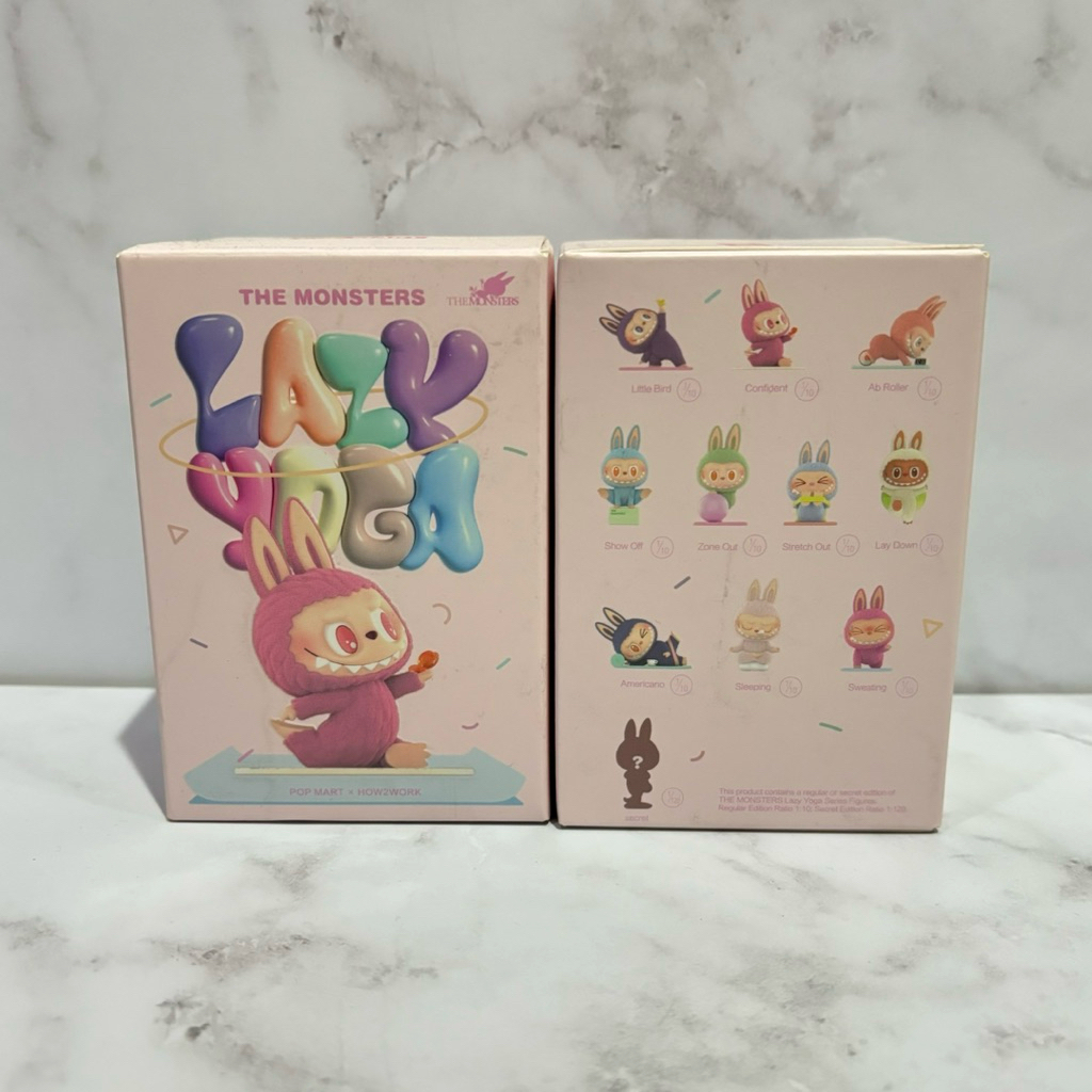 Jual POP MART THE MONSTERS Lazy Yoga Series Figures Blind Box Action ...