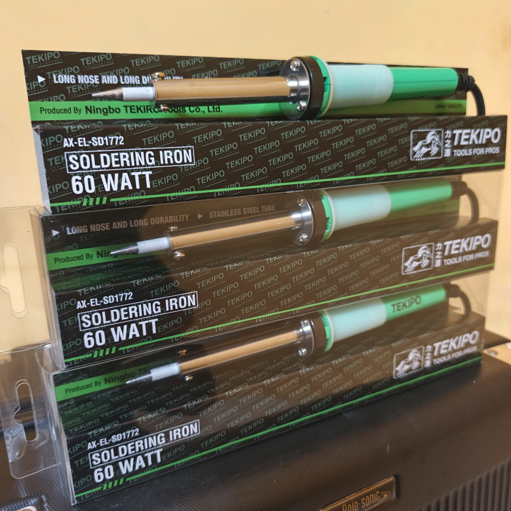 Jual TEKIPO SOLDER LISTRIK 60 DAN 40 WATT / SOLDERING IRON TIMAH 60W ...