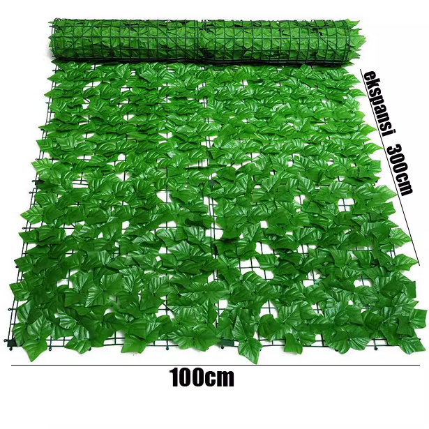 Jual Rumput dinding 3x1/Gulungan tanaman rumput buatan/hiasan dinding ...