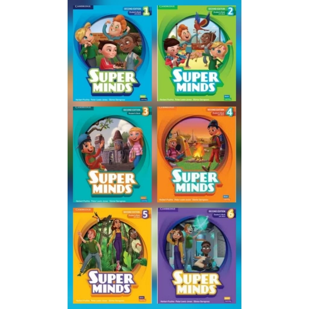 Jual Super Minds Student's Book Starter 1/2/3/4/5/6/ 2nd Edition / Full ...