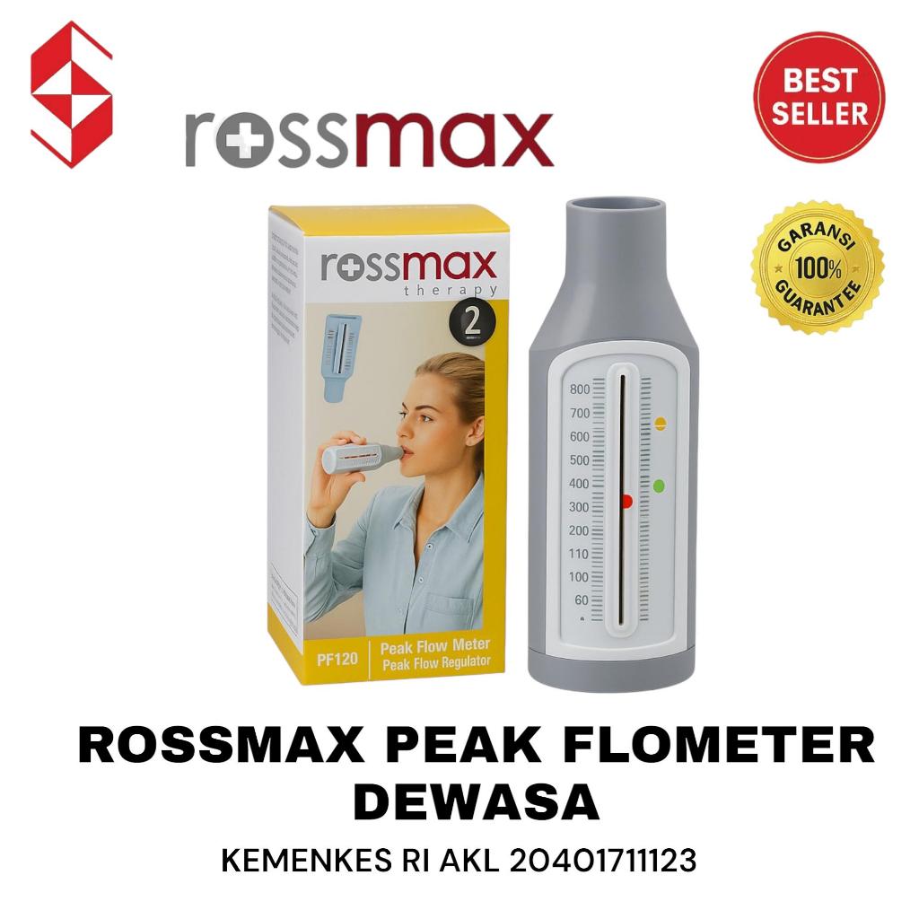 Jual Rossmax Peak Flow Meter Dewasa - Alat Ukur Jumlah Udara Dalam Tubuh | Shopee Indonesia