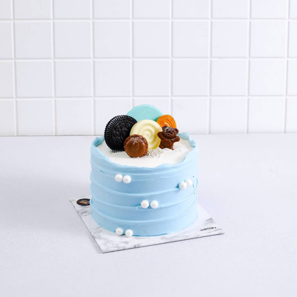 Jual HistoryCake Kue Tart Ulang Tahun Birthday Cake Mini Rasa Mocca ...