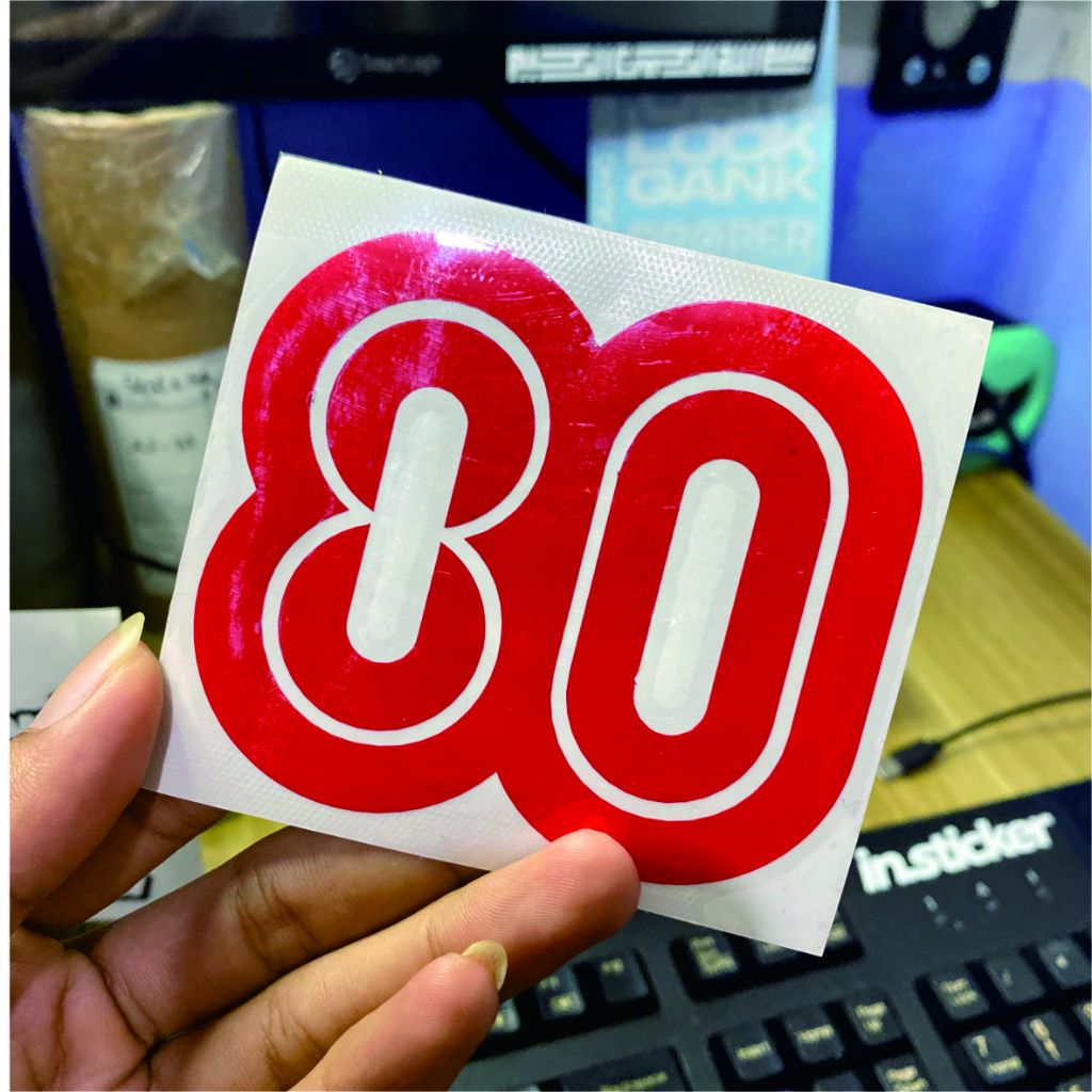 Jual STICKER CUTTING LOGO HUT RI 80 TAHUN - stiker motor stiker mobil ...