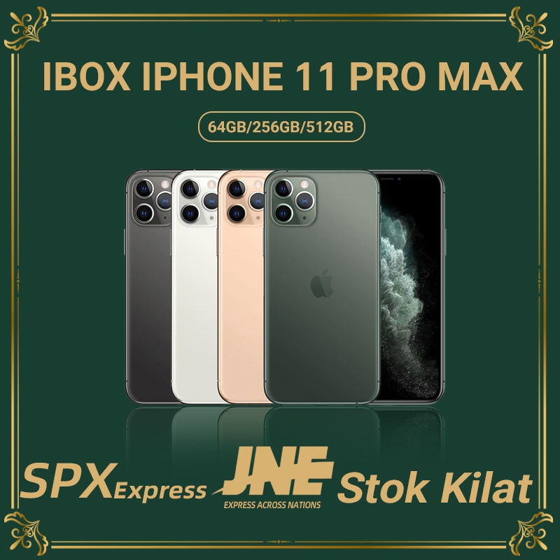 Jual IBOX iP 11 Pro/Pro Max 64GB/256GB Second BH 95+ Mulus Normal Fullset No Recond No Refurbish ...