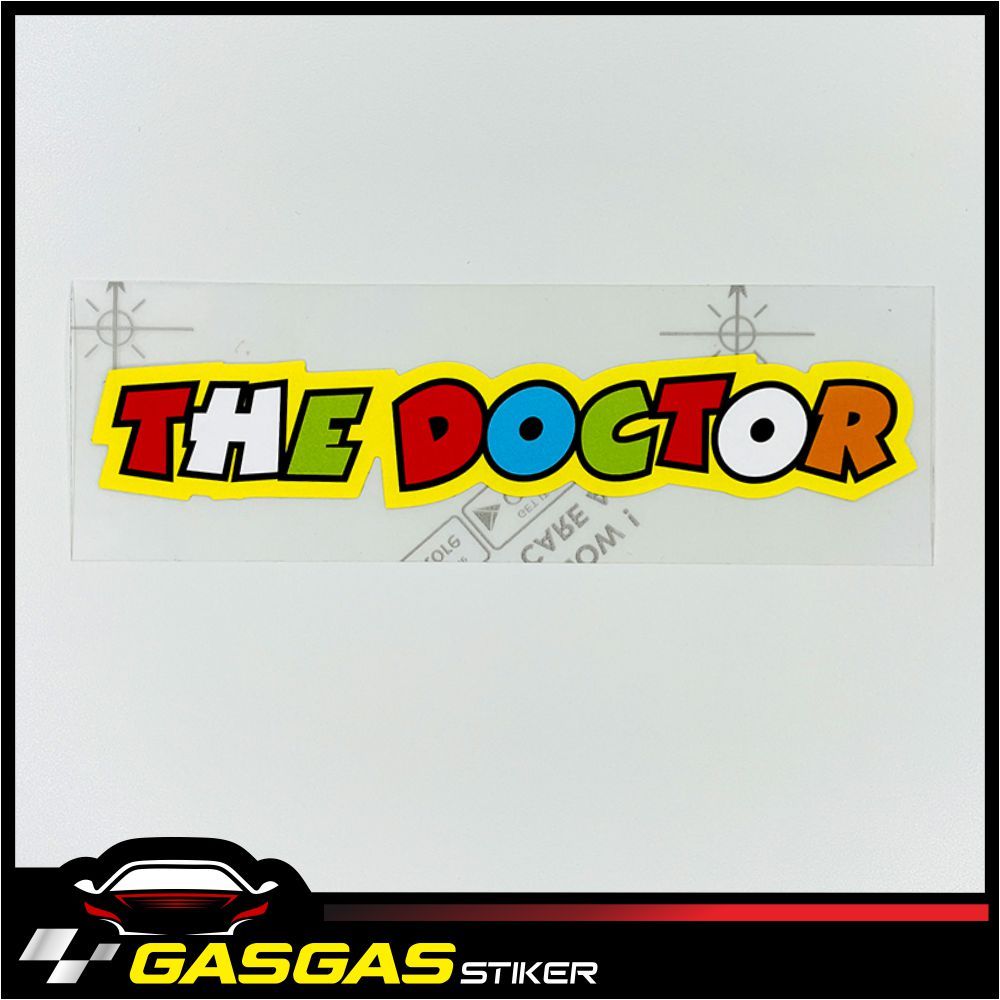 Jual Stiker THE DOCTOR VALENTINO ROSSY Sticker Motor Sponsor Racing ...