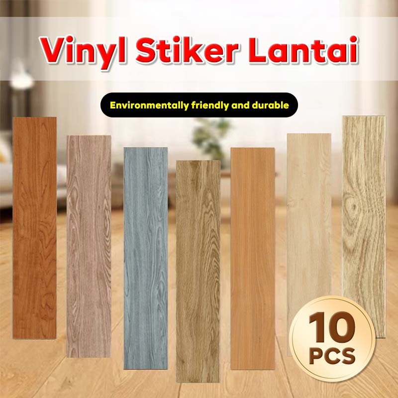 Jual FOGOMAFT 10PCS PVC Lantai Premium Vinyl Stiker Lantai Perekat ...