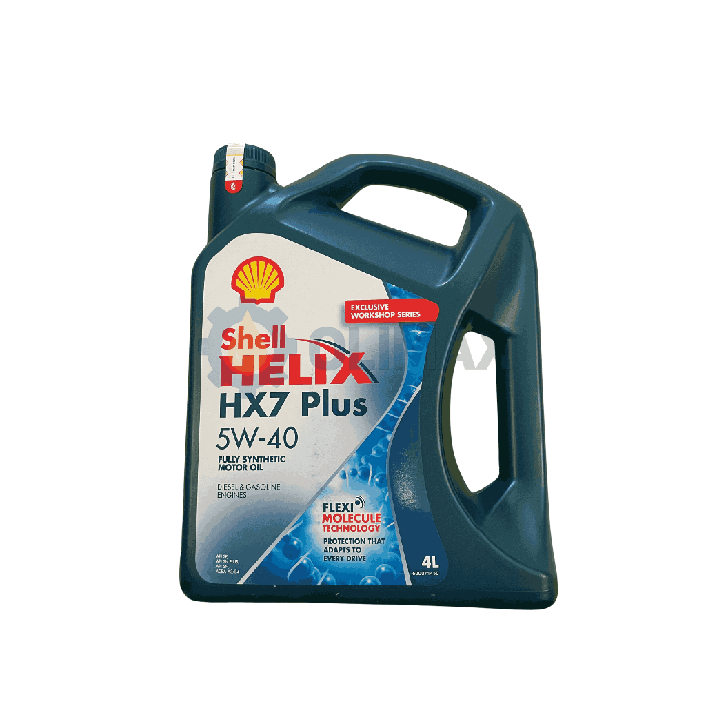 Jual OLI MOBIL SHELL HELIX HX7 PLUS 5W-40 4 LITER GALON| BARCODE HIJAU ...