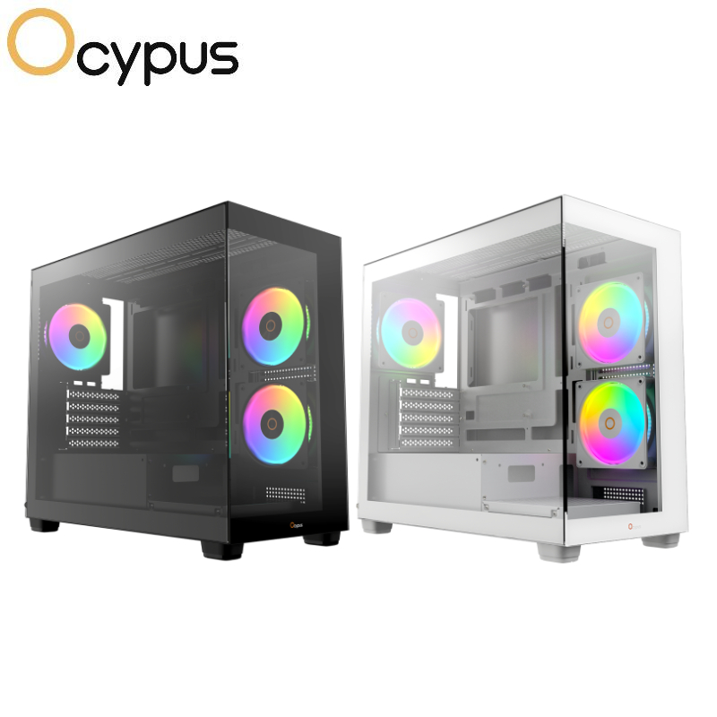 Jual Ocypus Gamma C52 ARGB Mini Tower Panoramic View Gaming Case ...